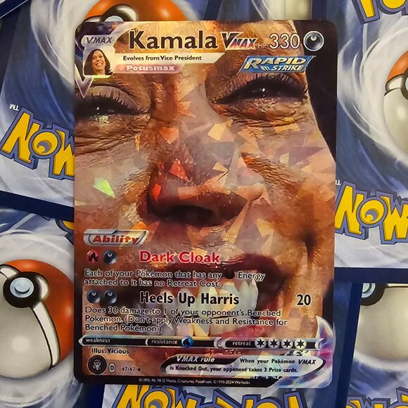 Games | Kamala Harris Pokemon Card | Poshmark
